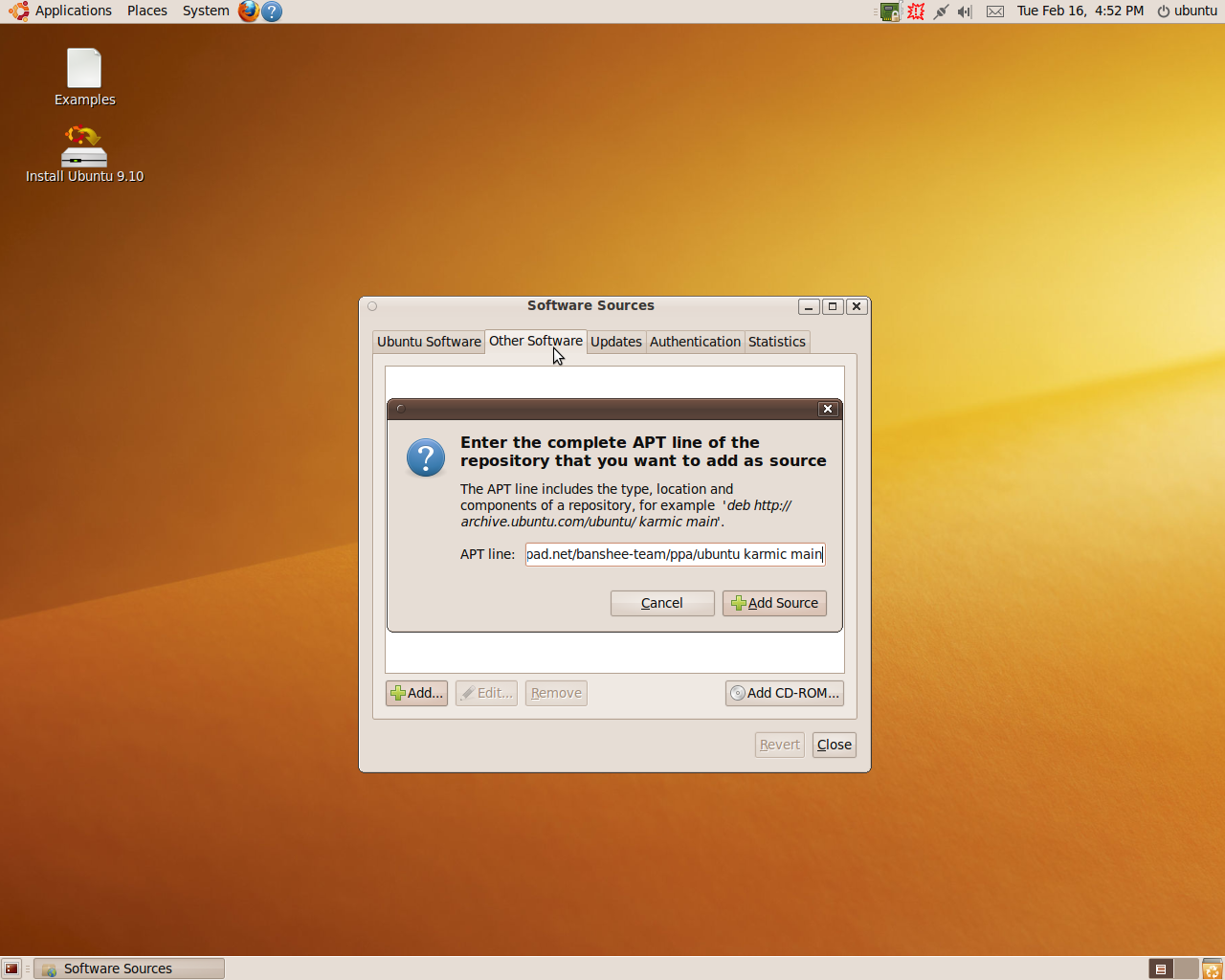 How to Install Banshee on Ubuntu 9.10 | Swords and Software