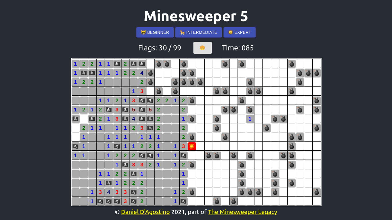 Minesweeper 5 by Daniel D'Agostino