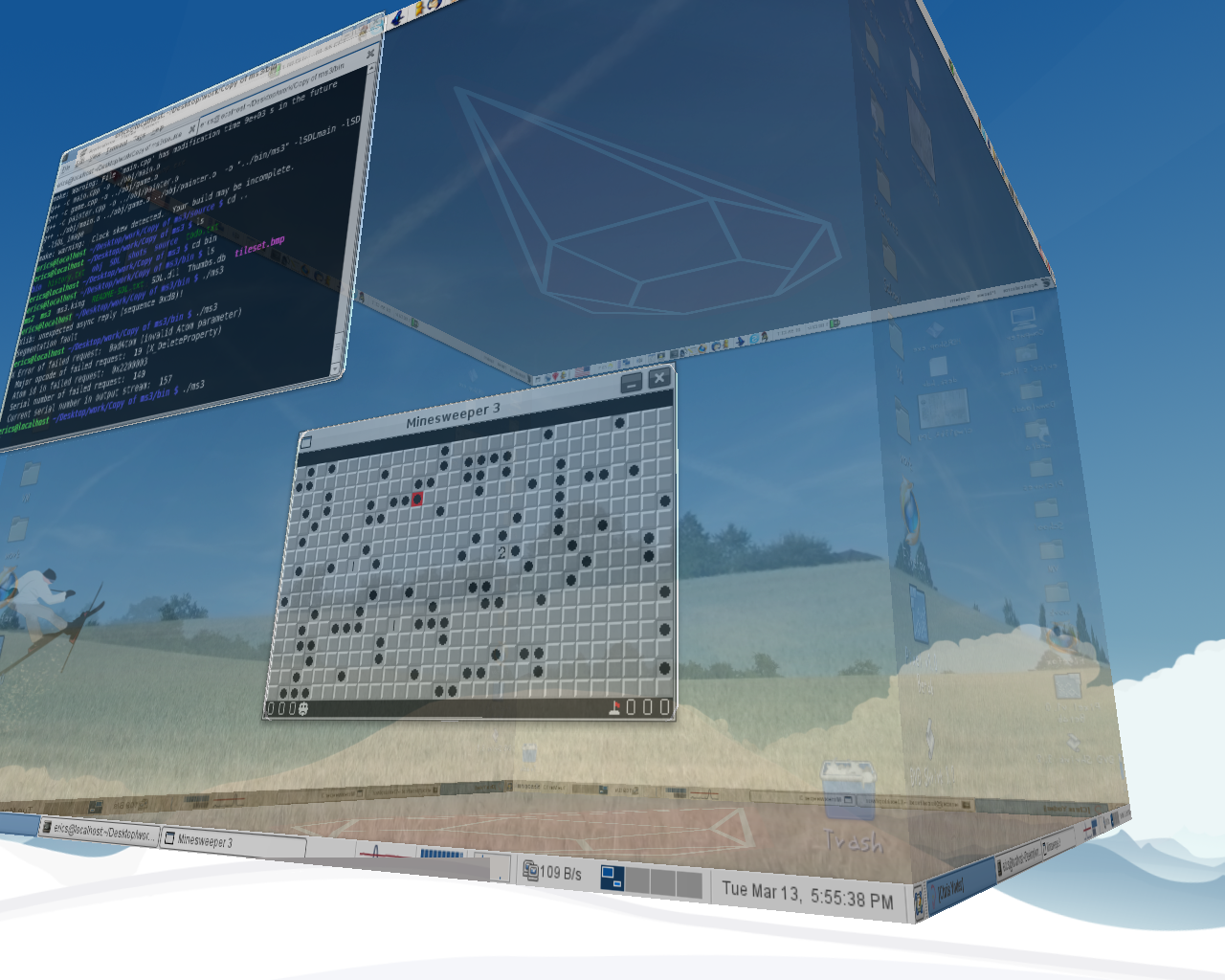 Swords and Software - Minesweeper 3 Screenshots
